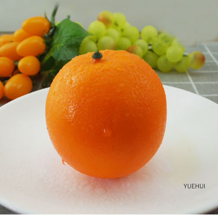 8cm Diameter High Imitation Artificial Orange Fruit&artificial Plastic ...
