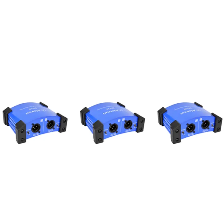 3X DI120 Two-Way Passive DI Box Impedance Converter DI BOX Stage Effect ...