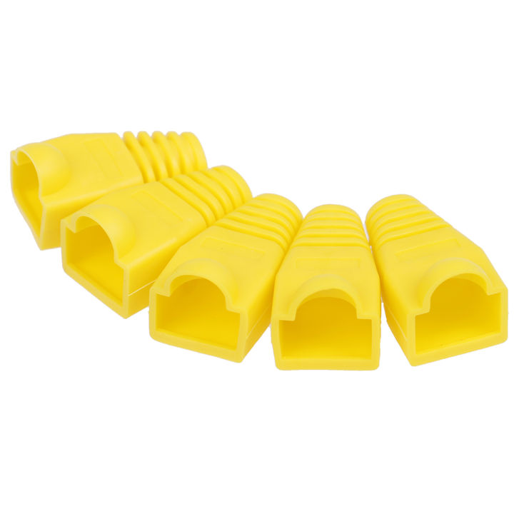 20pcs Rj-45 adapter cap rj45 cat5 cat6 cover cap socket boots cap head ...