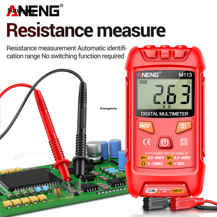 Rms Signal Type Tro True Ultime Number Auto Mm NCV Original 13 Digital ...