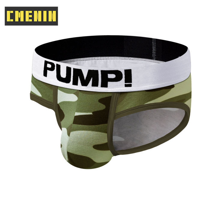 CMENIN Comfortable PUMP 1Pcs nylon Plain Low waist Underwear Men ...
