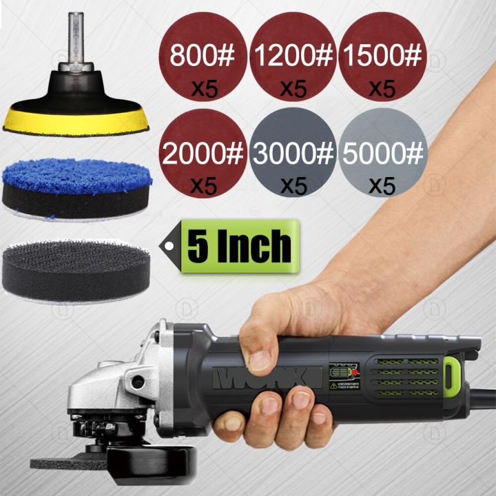 【11】 Inch Sand Paper Sanding Discs 800-5000 Grits Round Sanding Grinder ...