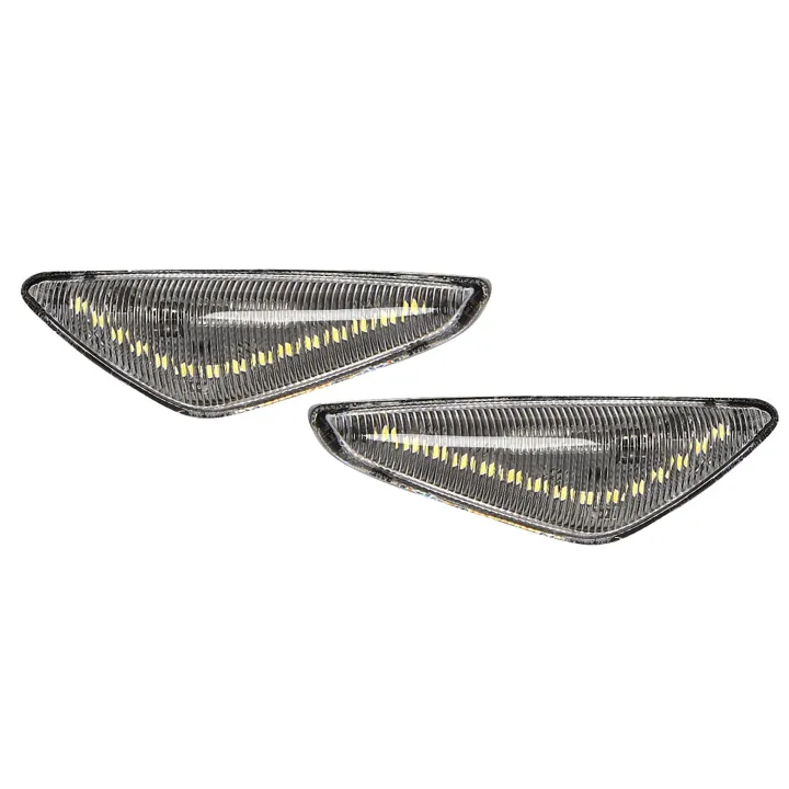 Car Clear Lens White LED Front Side Marker Light | Daraz.lk
