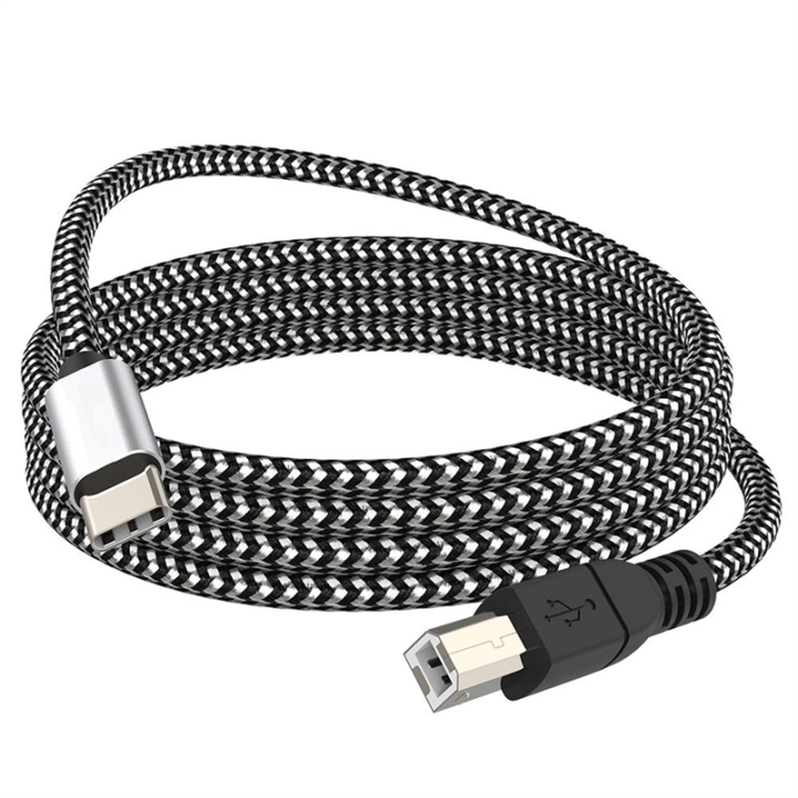 Type C to MIDI Cable USB C to USB B 2.0 Printer Cable Printer Scanner ...