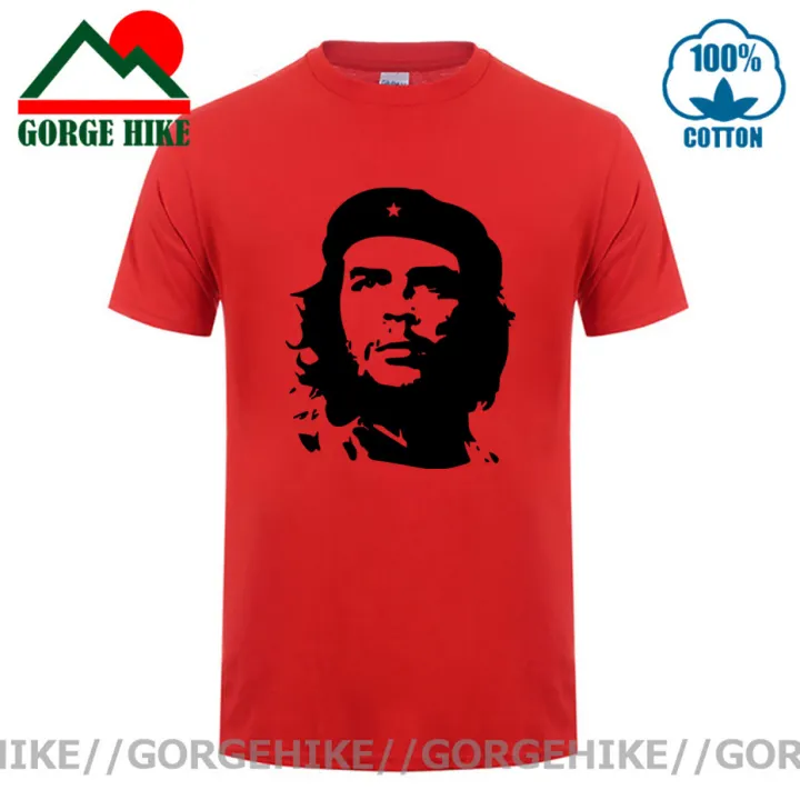 GorgeHike Che Guevara Hero Men T Shirt High Quality Printed 100% Cotton ...