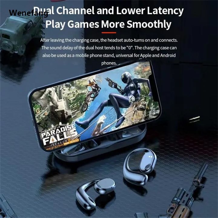 Wenefang 【New Innovation】Js270 Wireless Earbuds Waterproof Bone ...