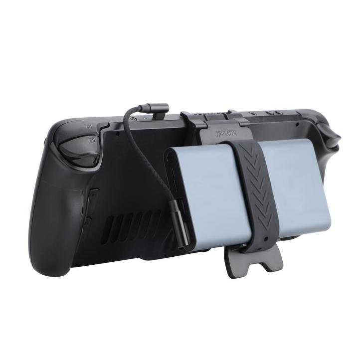 For Steam Deck Host Adjustable Holder Mount Power Bank Desk Bracket ...
