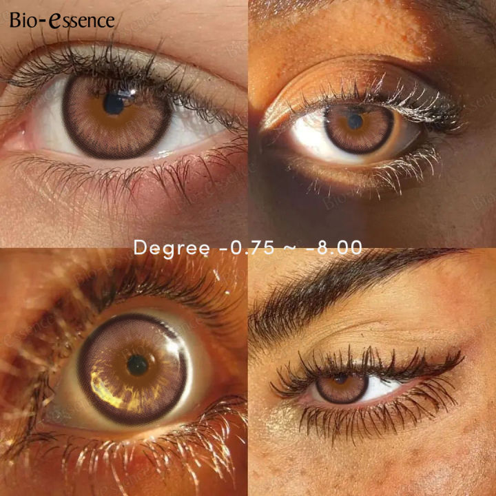 1 【HOT】 Bio-Essence 1 Pair Korean Lenses Colored Contact Lenses With ...