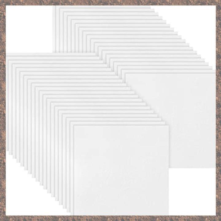 100 Sheets Microwave Kiln Paper, 3x3In,Shelf Paper for Glass Fusing ...