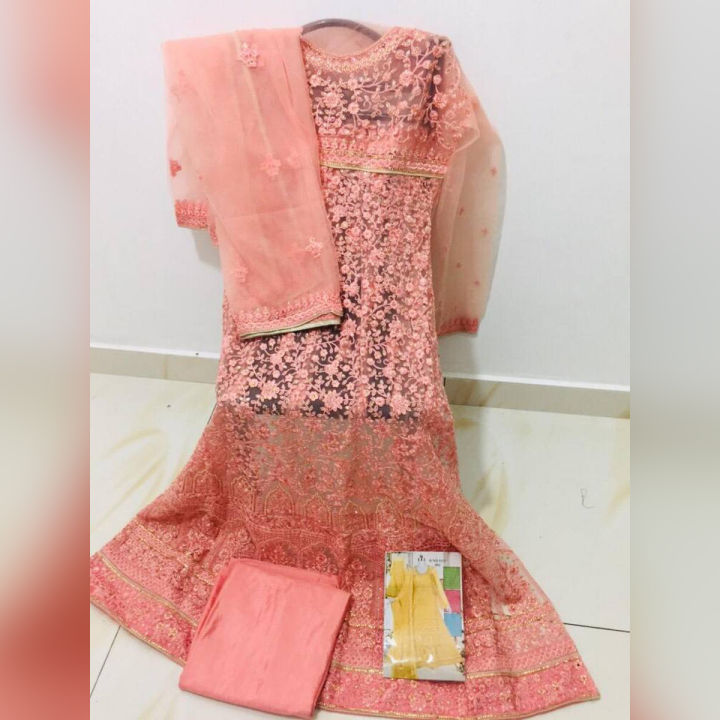 Geelan party and fancy semi stitch Lehenga / Choli | Daraz.lk