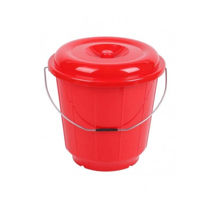 11L Plastic Bucket With Steel Handle | Daraz.lk