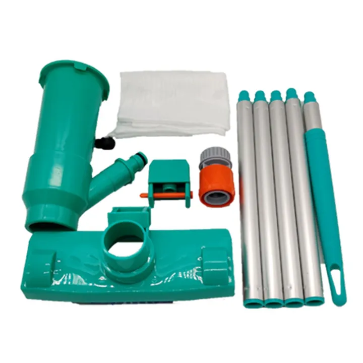 Portable Pool Vacuum Jet Underwater Cleaner with Brush for Above Ground ...