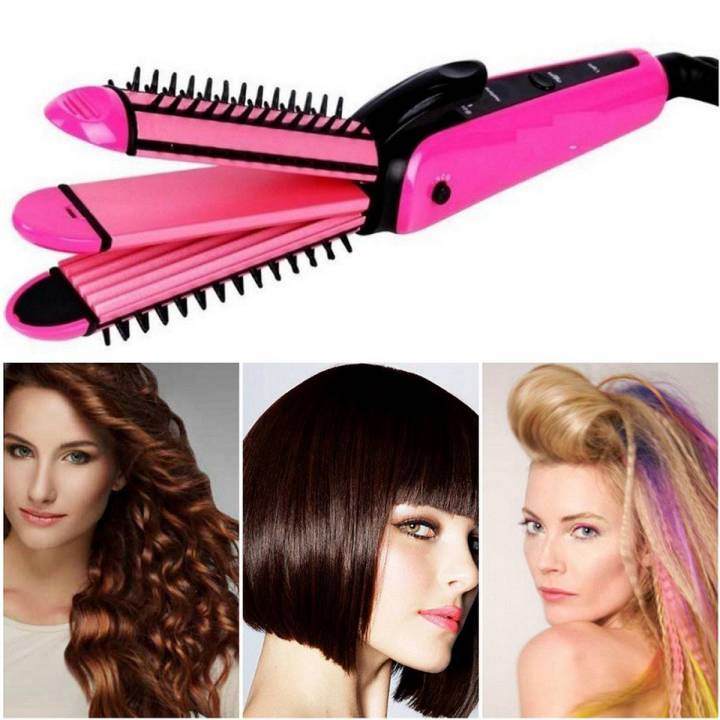 Nova 3 in 1 Multinational Hair Iron | Daraz.lk