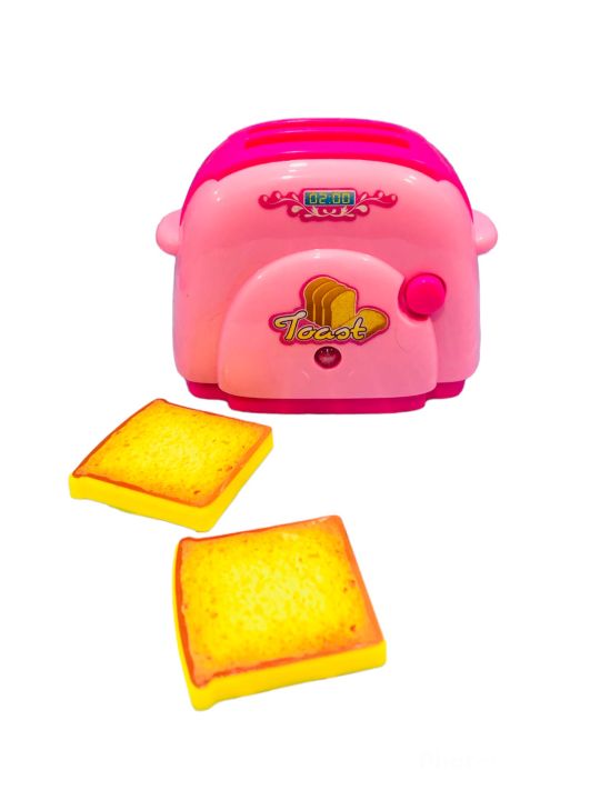 Battery Operate Mini Bread Toaster Toy Kitchen Toy | Daraz.lk