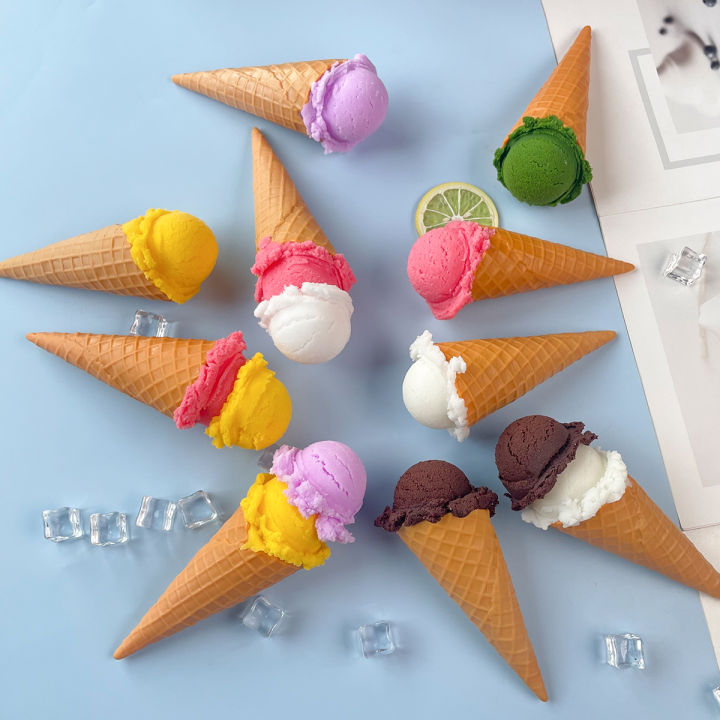 Artificial Ice Cone, Ice Cone Prop Ice Toy Ice Cone Ice Toy | Daraz.lk