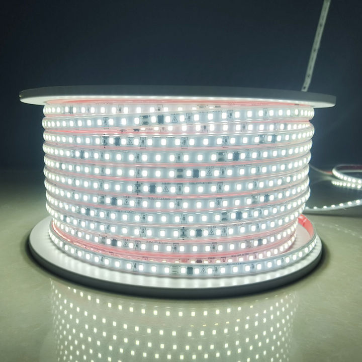 LED Strip 220V Ribbon LED Waterproof White Warm White Led Tape for Room ...