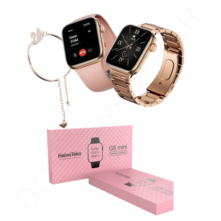 Haino Teko G8 Mini Rose Gold Smart Watch | Daraz.lk