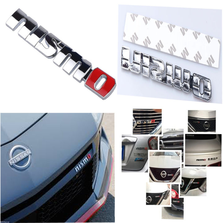 3D Metal NISMO Auto Car Nismo Badge Emblem Decal Sticker For Nissan ...