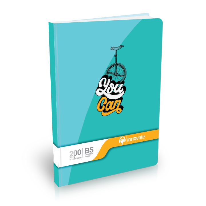 Innovate B5 Book 200pgs Square Rule | Daraz.lk