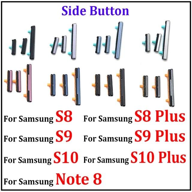 【Huaxiacuye8718】（NEW）Side Key Set Power and bixby and Volume Buttons ...