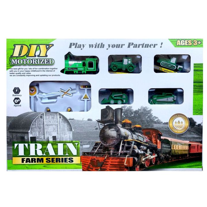 DIY Motorized Train - Farm Series | Daraz.lk