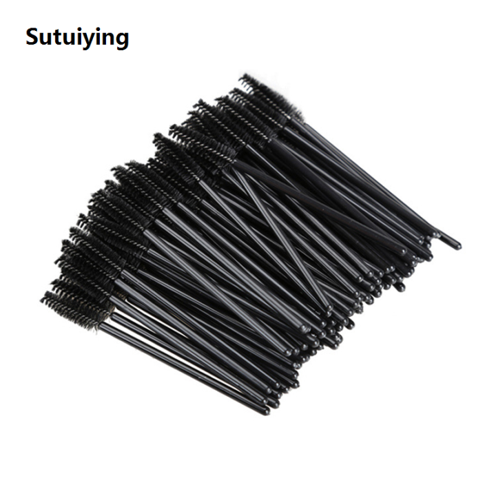 Sutuiying Profesional 50Pcs/Pack Disposable Micro Eyelash Brushes ...