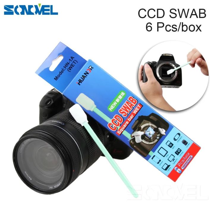6pcs Wet Sensor ing Kit CMOS CCD er SWAB for Nikon D800E Canon 5D 7D ...