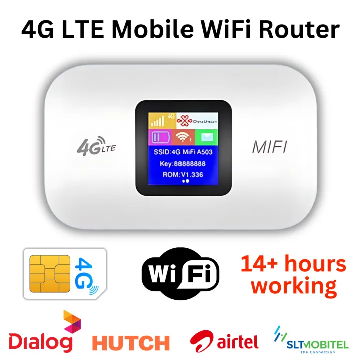 4G Lte Router Wireless Wifi Portable Modem Mini Outdoor Hotspot Pocket ...