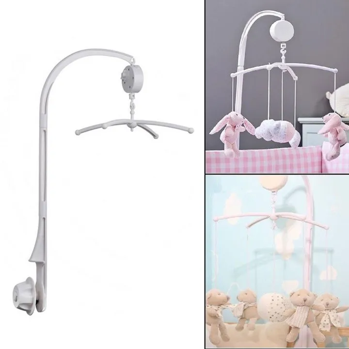 【Inkwell Tales】DIY Baby Crib Bed Bell Holder Toy Arm Bracket Wind-up ...