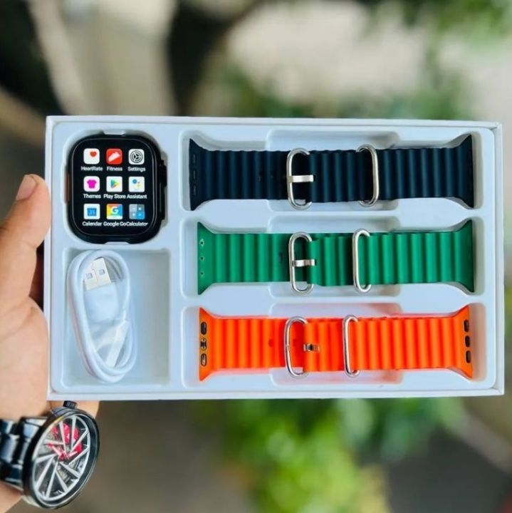 Sim insert Modio Smart watch 2024 New Model with FREE 3 Straps 4+64GB ...