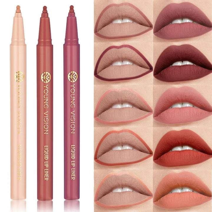 Sponge Gourd Head Liquid Lip Liner Long Lasting Lip Stain Quick Drying ...