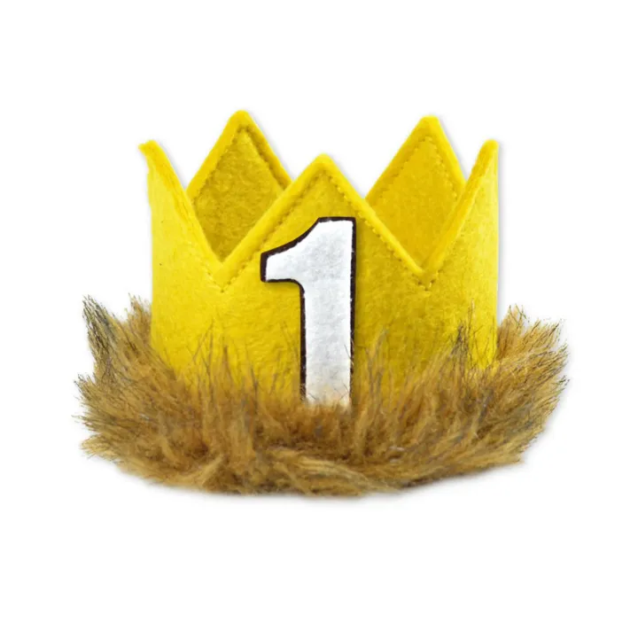 Baby 1/2th 1th 2th 3th 4th 5th Birthday Hats Wild One Crown Where The ...