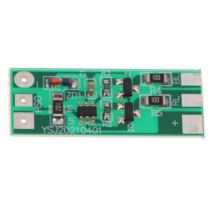 3-12V Flashing LED Light Module Red Blue Two-color Pair Flashing ...