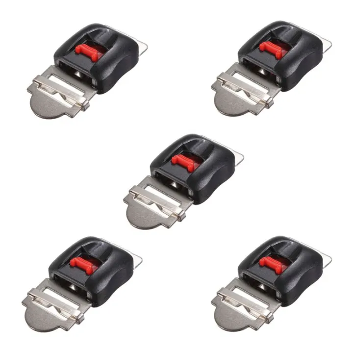 OYPFXMI 5Pcs Motorcycle Helmet Clip Chin Strap Quick Release Disconnect ...