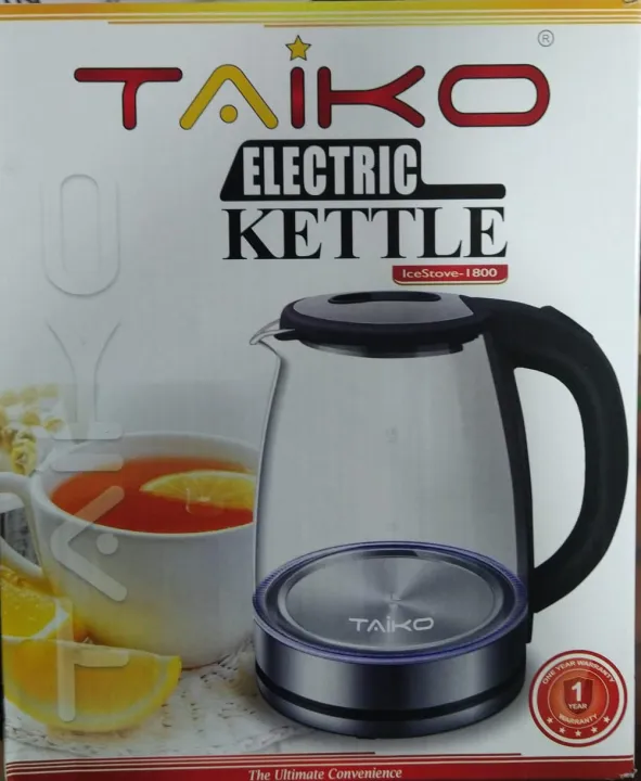 Taiko Electric 1.8L Kettle - ICESTOVE 1800 | Daraz.lk