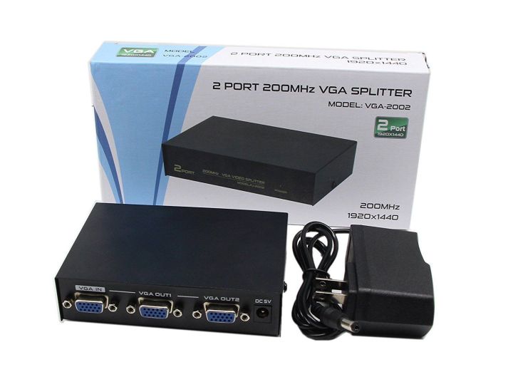 2 Port VGA Splitter | Daraz.lk