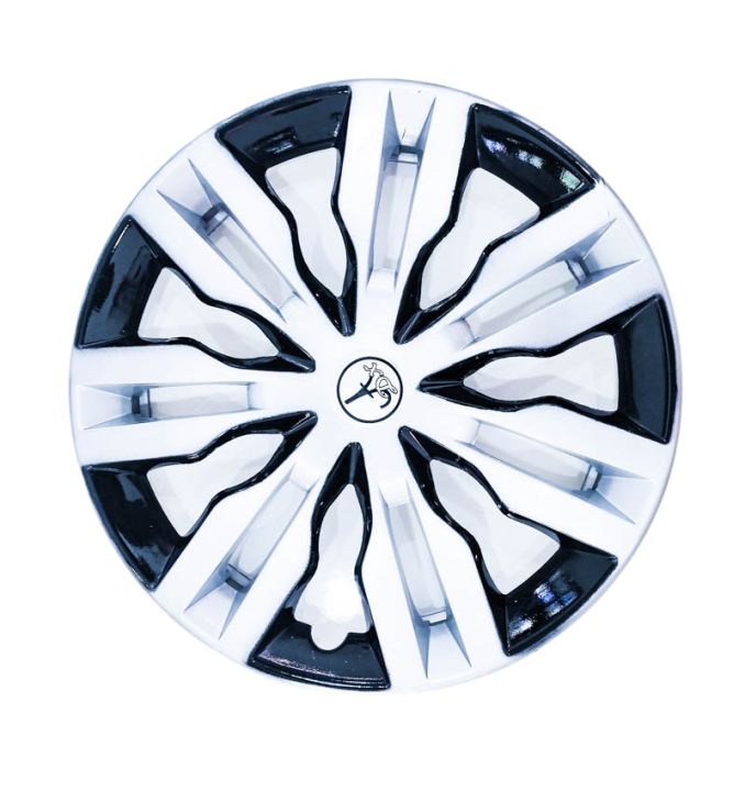 Wheel Cup 2 Color Rim Cover Plastic Rim Cups For 14" Size Rims Any 14 ...