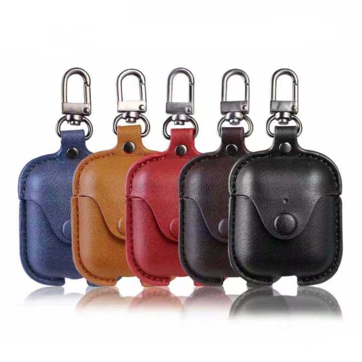 Airpod Case Leather Button | Daraz.lk