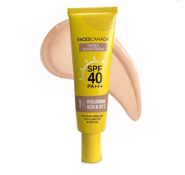 Faces Canada Tinted Sunscreen With SPF 40 PA+++ (30 g) | Daraz.lk