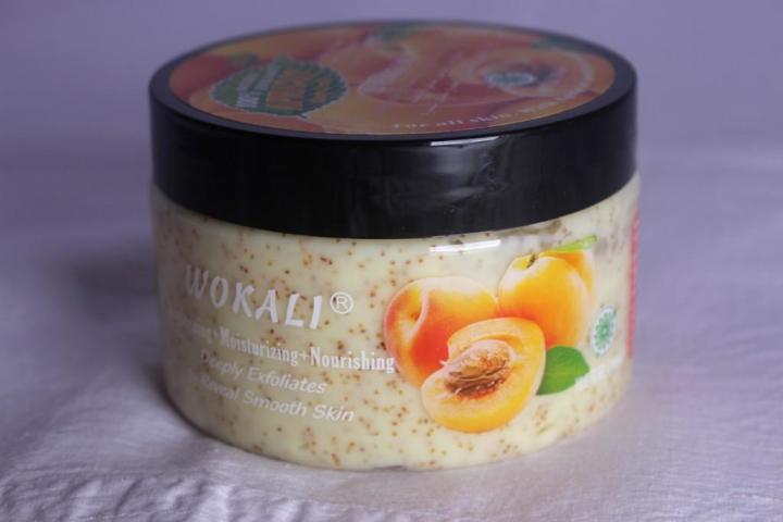 Wokali Apricot Body Scrub 300ml | Daraz.lk
