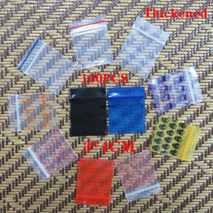 zip lock bags 100Pcs Mini Zip lock Bags Cheaper Small Plastic Zipper ...