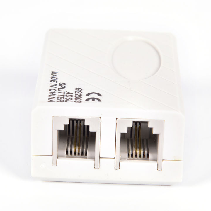 Rj11 Line Adsl Telephone Broadband Phone Line Filter Splitter | Daraz.lk