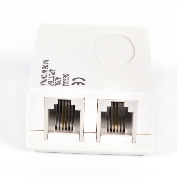 Rj11 Line Adsl Telephone Broadband Phone Line Filter Splitter | Daraz.lk