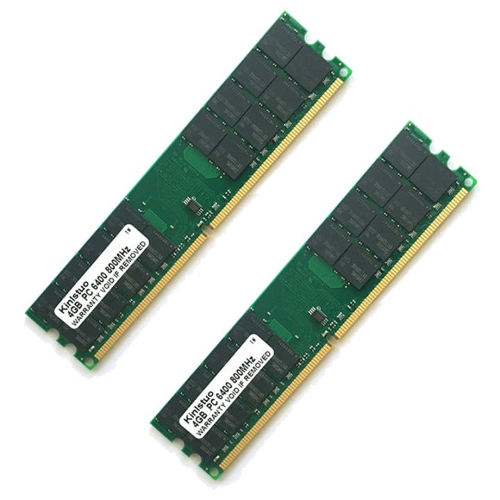 2x Ram Ddr2 4gb 800mhz Ddr2 800 4gb Memory Ddr2 4g For Pc Accessories ...