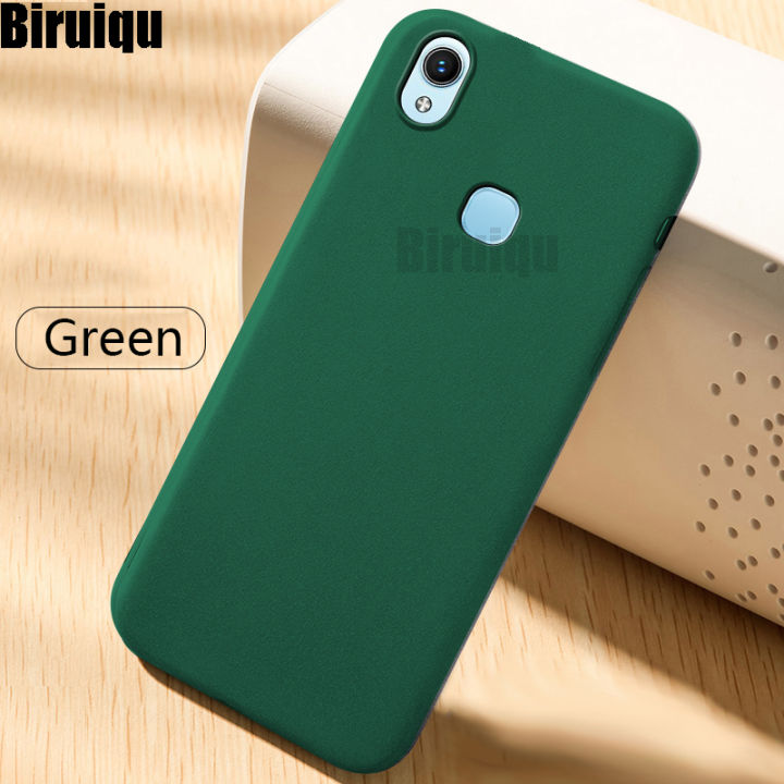 Biruiqu For VIVO Y1s Back Finger Print Version Shockproof Anti Slip ...