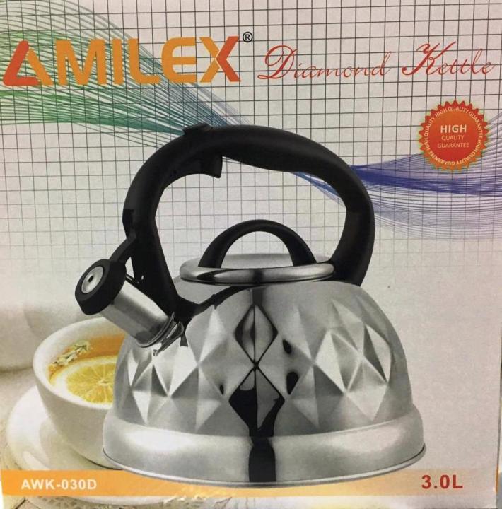 Diamond design whistling kettle | Daraz.lk
