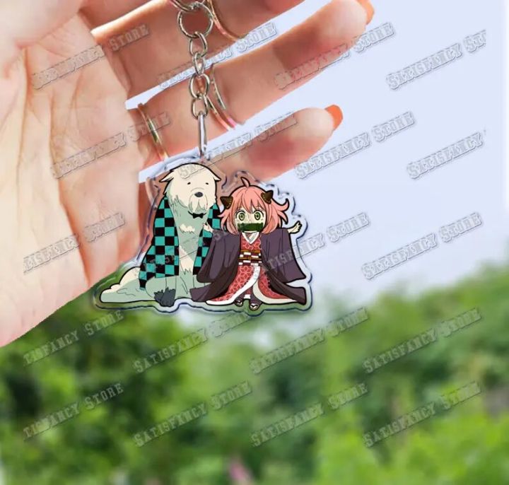 Anime Spy X Family Project Acrylic Keychain for Bag Pendant Anya Forger ...