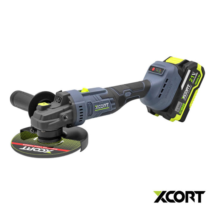5" (125mm) Xcort Cordless Angle Grinder - 21V - Brushless Lithium - XDC09-12501 | Daraz.lk