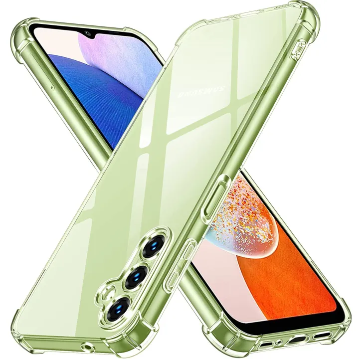 Transparent shockproof Samsung for Galaxy M145G thick back cover | Daraz.lk