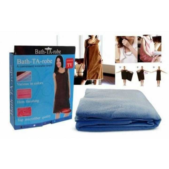 Bath Ta Robe Wearable Smart Towel | Daraz.lk